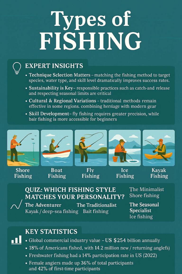 Types of Fishing – Methods and How to Choose the Right Style