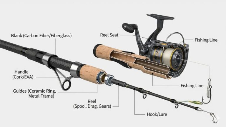 Anatomy of a Fishing Rod: Names, Functions, and Key Components ...