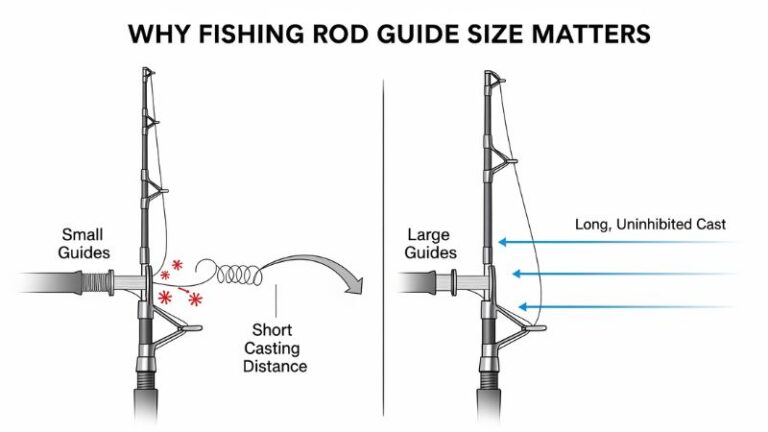 Fishing Rod Guide Size Chart & Spacing Guide – Measure